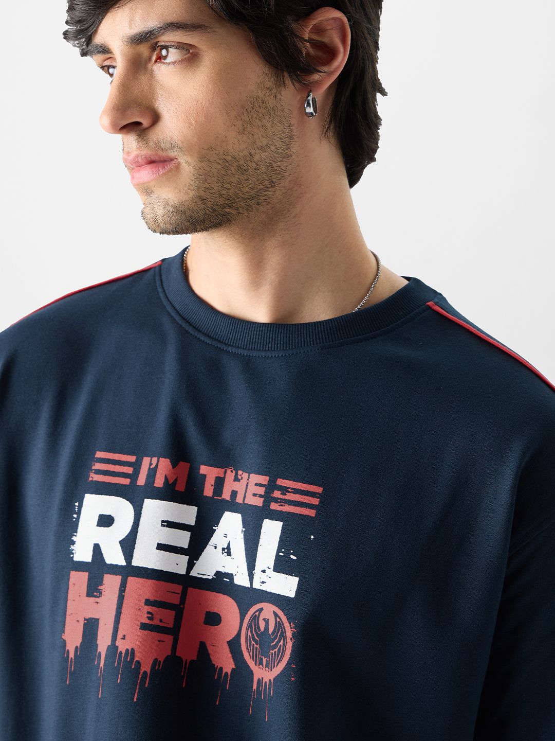 The Boys: The Real Hero Oversized T-Shirts price