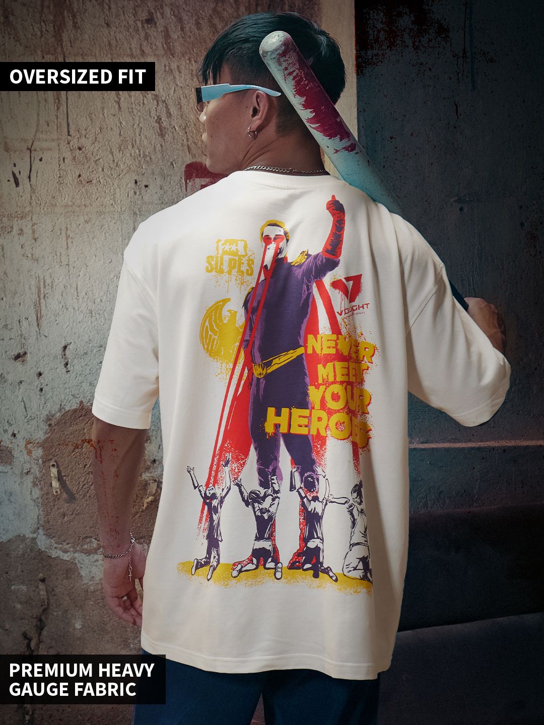 The Boys: Never Meet Your Heroes Oversized T-Shirts