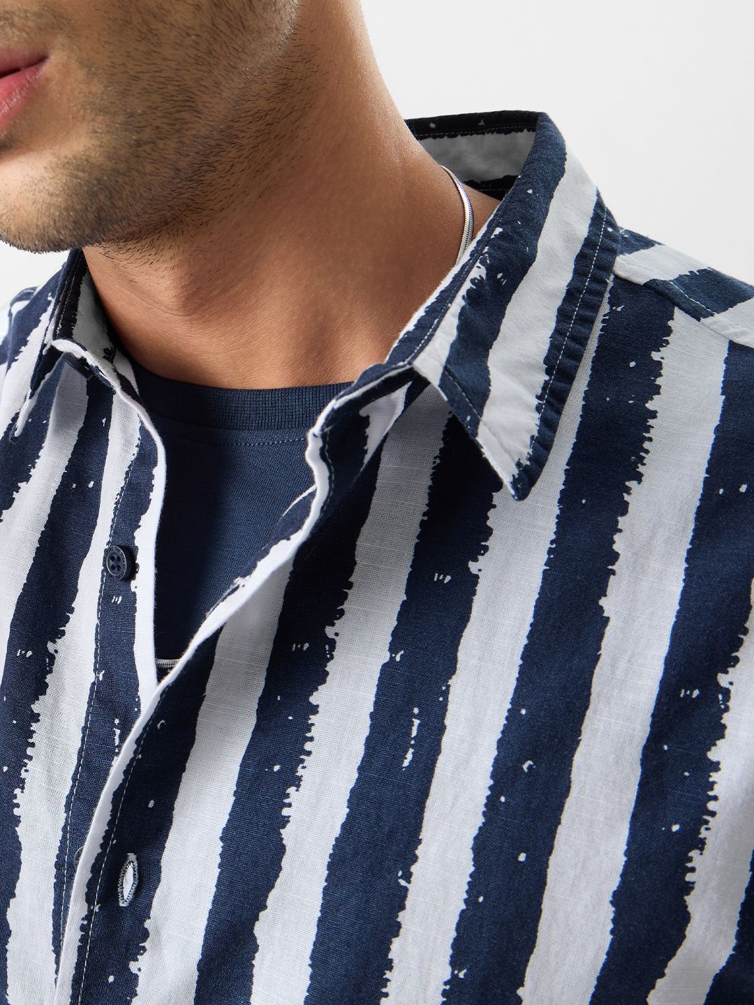 Buy Plaid: Blue Depth Men Holiday Shirts Online