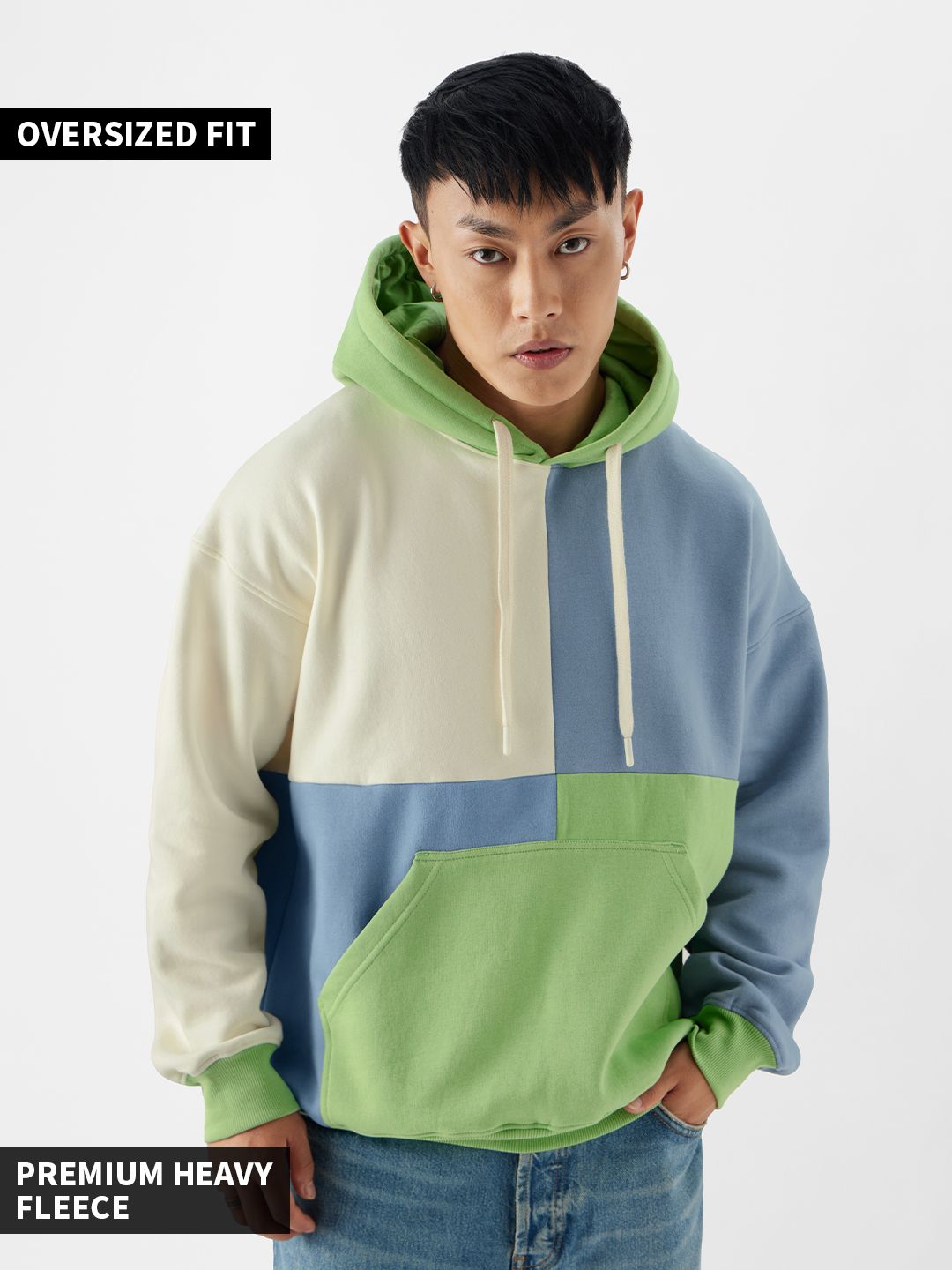 Buy Official TSS Originals: Pacific Colorblock Men Oversized Hoodie Online