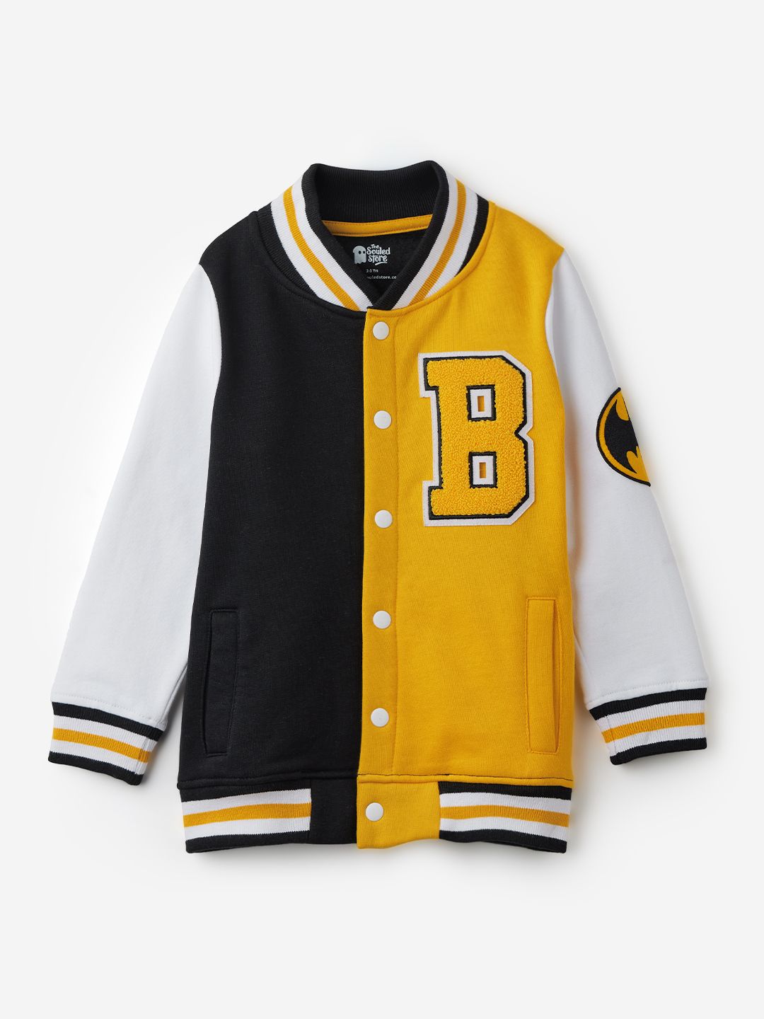 Buy Batman: 39 Boys Cotton Varsity Jackets online at The Souled Store.