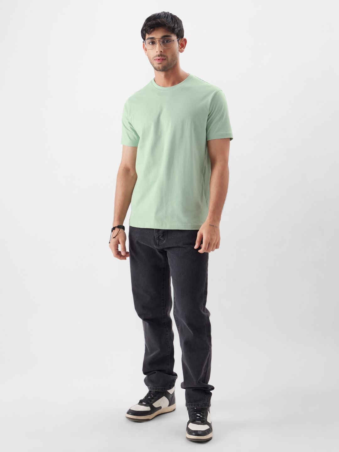 Buy Solid: Jade Green T-Shirts Online