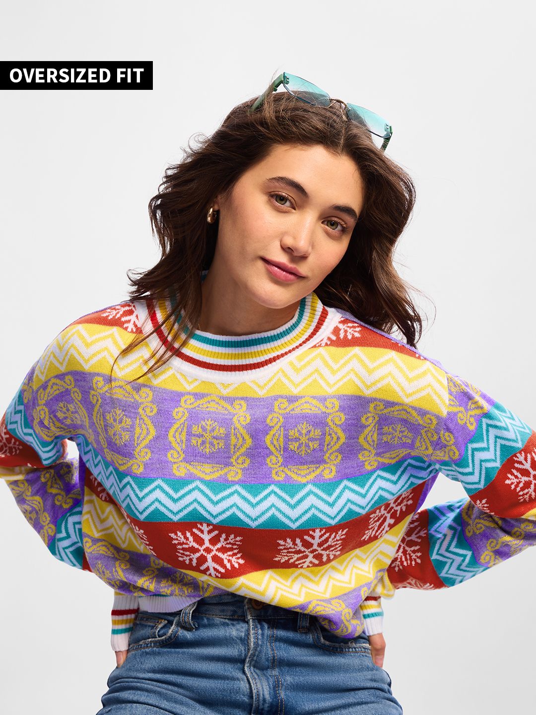 Buy FRIENDS: The Frame Womens Oversized Sweaters Online