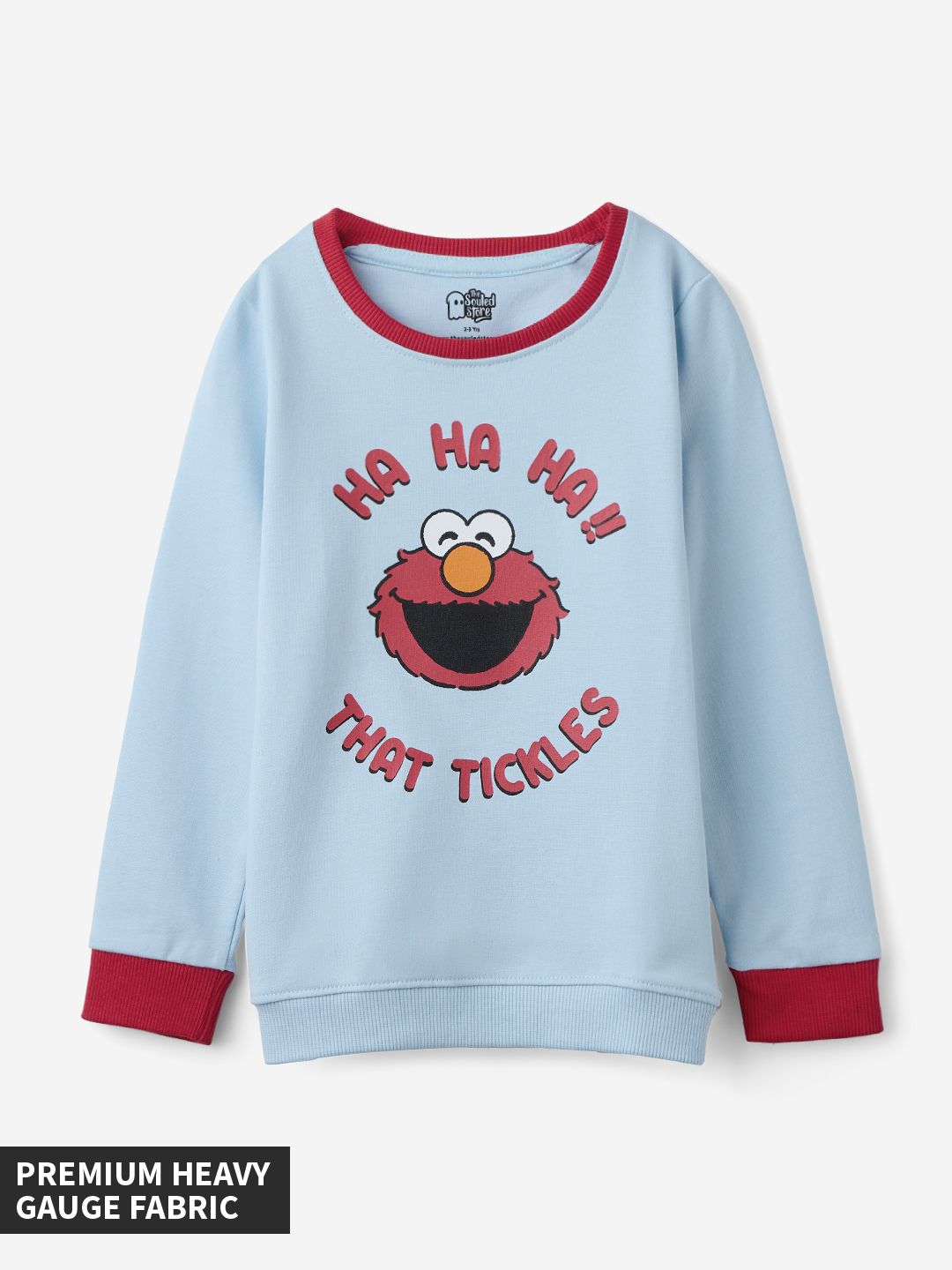 Buy Sesame Street: Funny Elmo Boys Cotton Sweatshirts Online