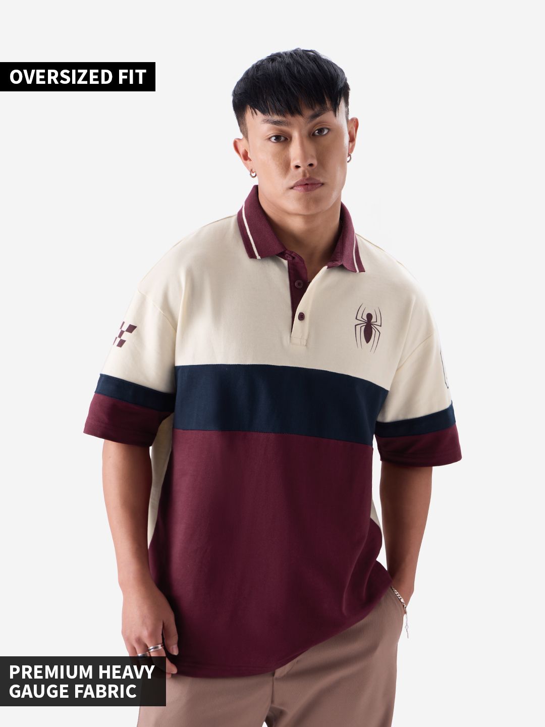 Buy Spider-Man: Spider Sense Oversized Polos Online