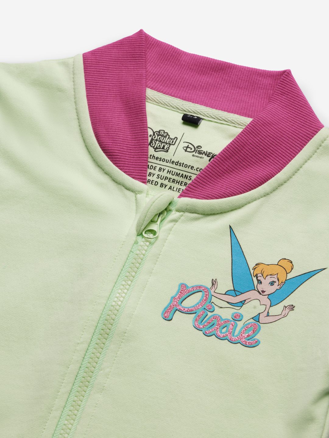 Buy Disney: Tinker Bell Girls Cotton Varsity Jackets online at The ...