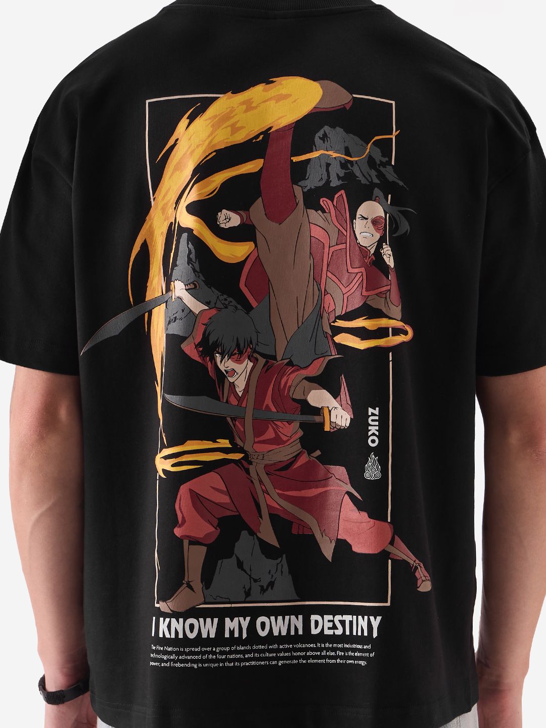 Buy Avatar: Zuko Oversized T-Shirts Online