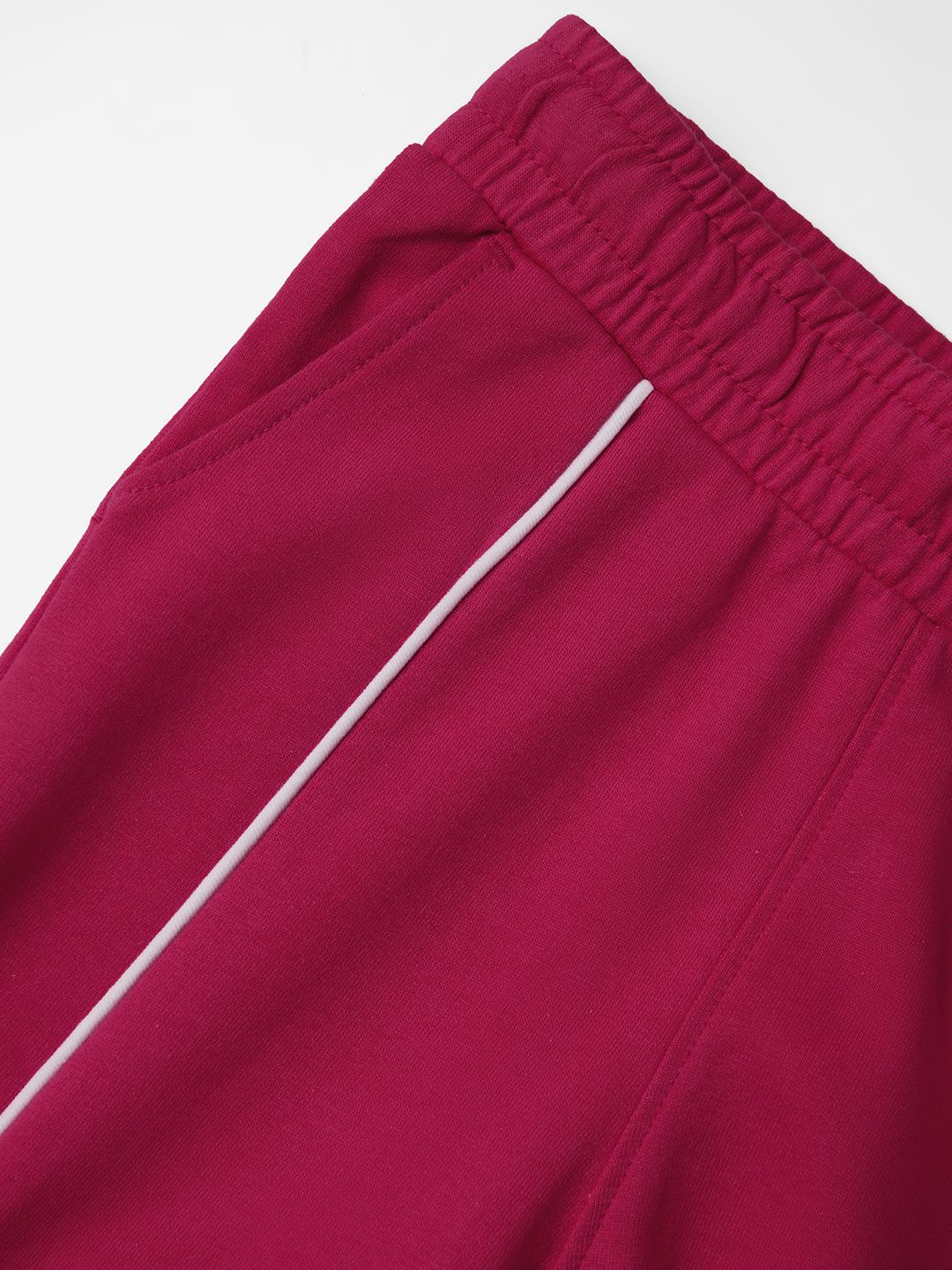 Buy Solids: Raspberry Girls Cotton Joggers online at The Souled Store.