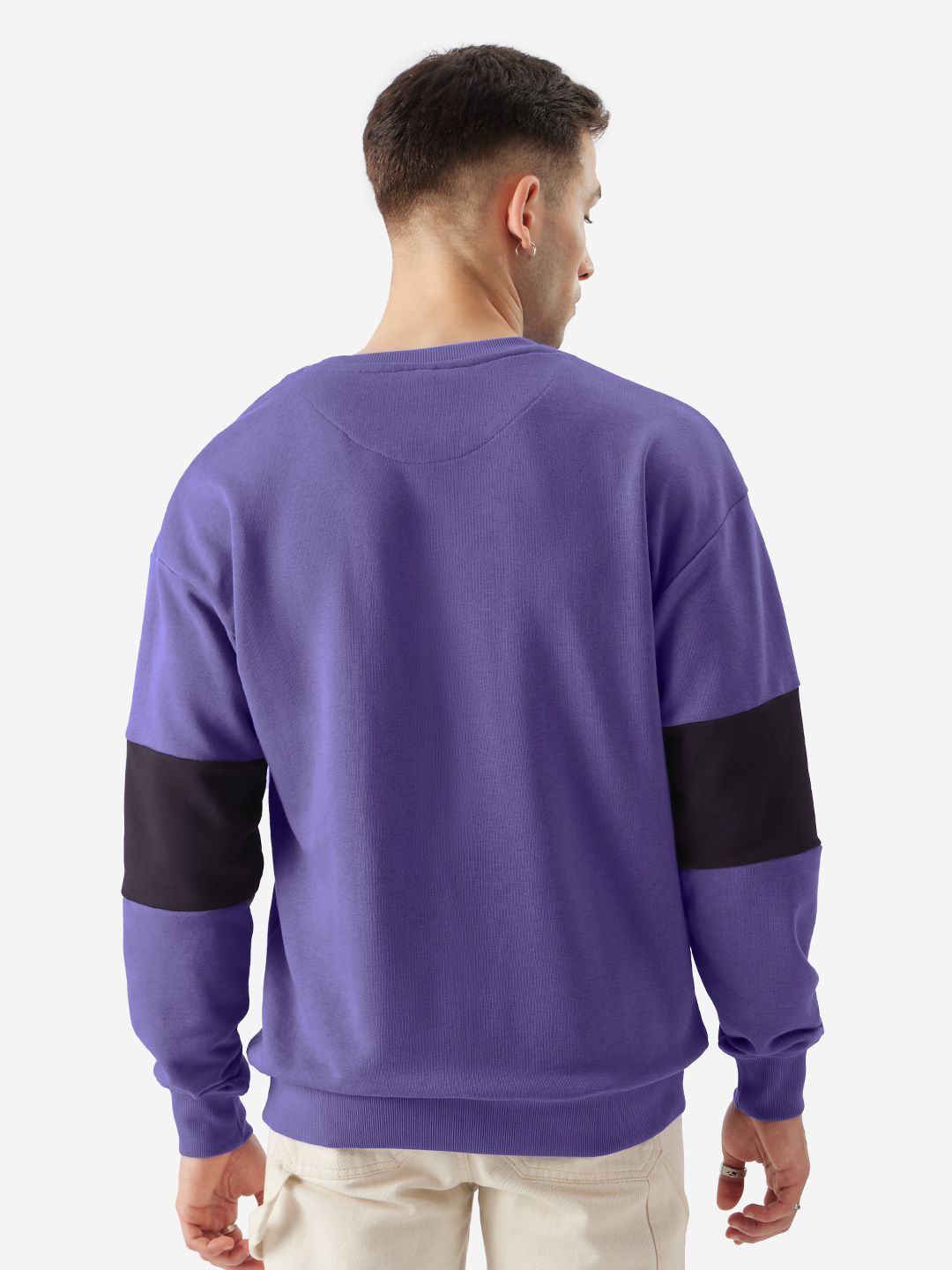 Buy TSS Original: Violet Berry Mens Oversized Sweatshirts Online