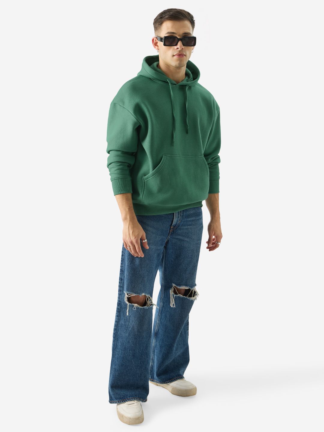 Buy Solids: Jadish Mens Oversized Hoodie Online