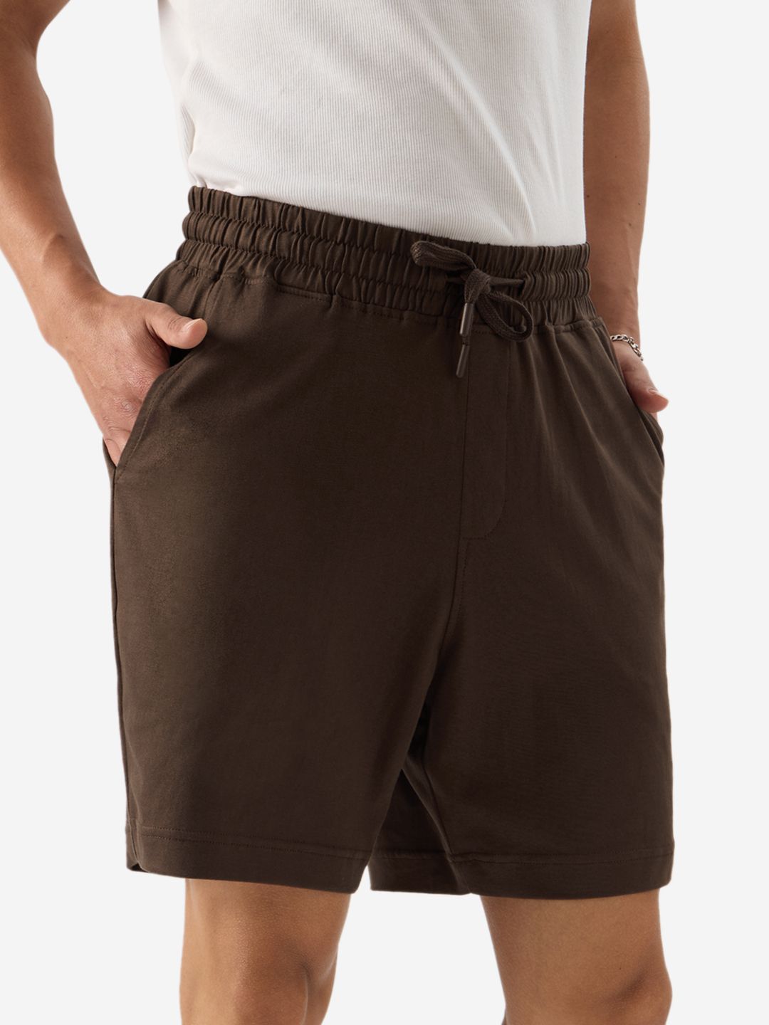 Buy Home Shorts: Dark Teal Men Home Shorts Online