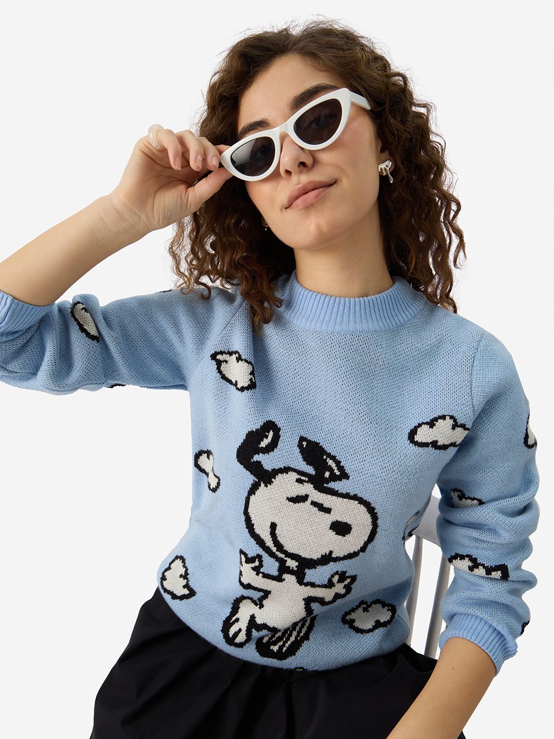 Buy Peanuts: Hug Women Knitted Sweaters online at The Souled Store.