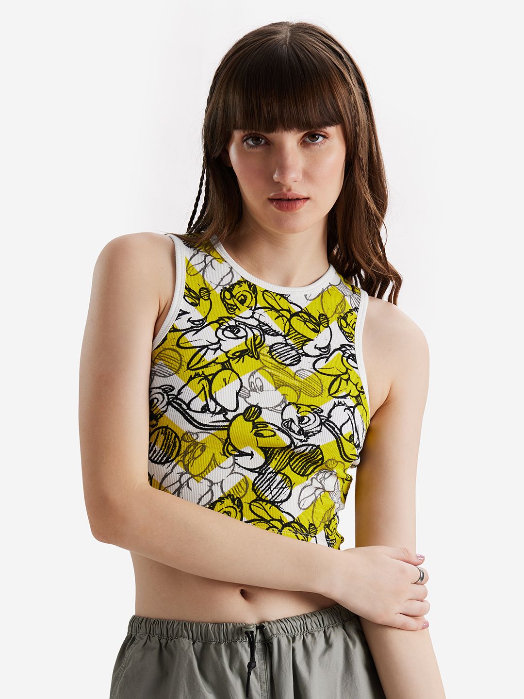 Buy Disney: Slay Cropped Tank Tops online at The Souled Store.