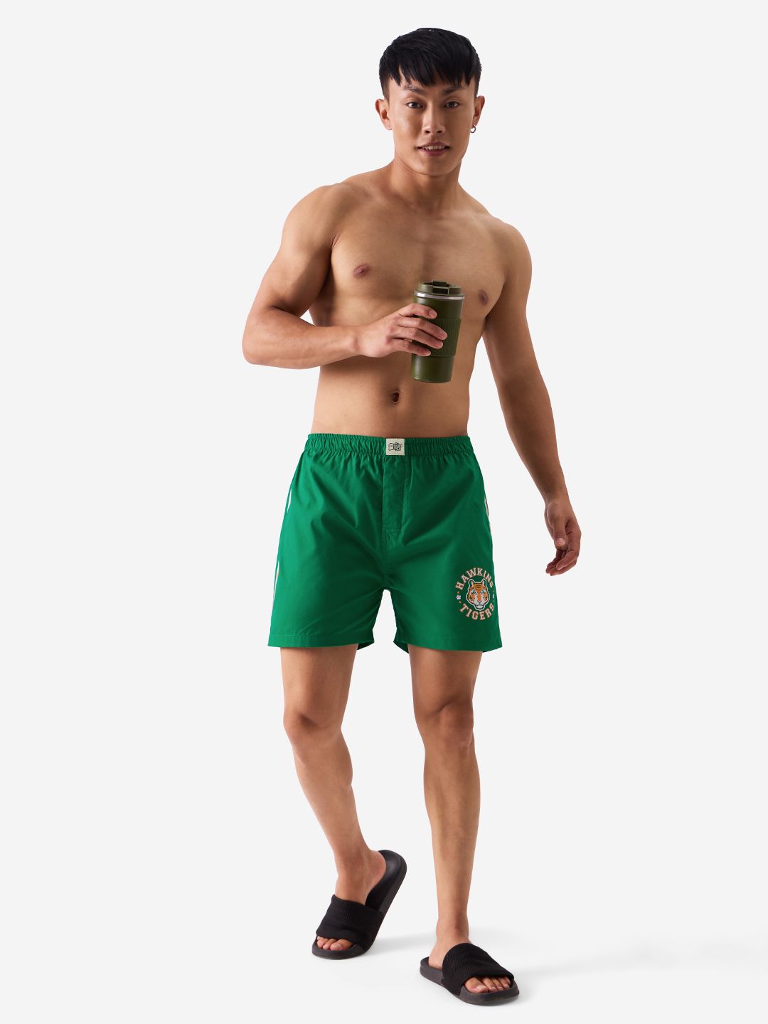 Buy Stranger Things: Hawkins Boxer Shorts Online.