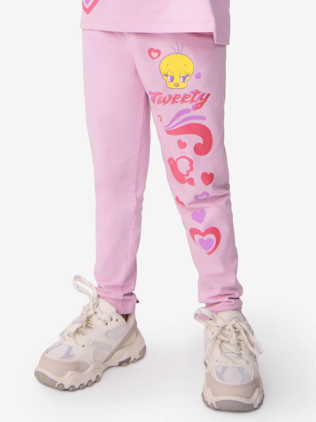 Buy Looney Tunes: Cutie Tweety Girls Cotton Co-ord Sets online at The ...