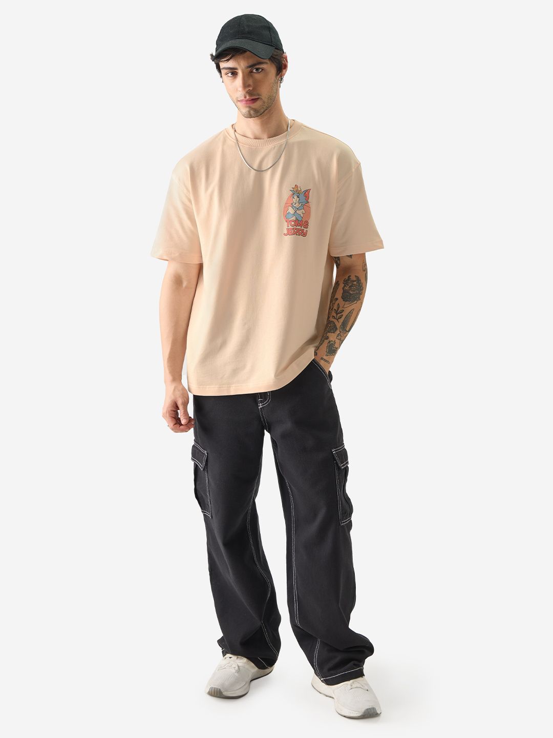 Buy Tom And Jerry: Devious Duo Oversized T-Shirts Online