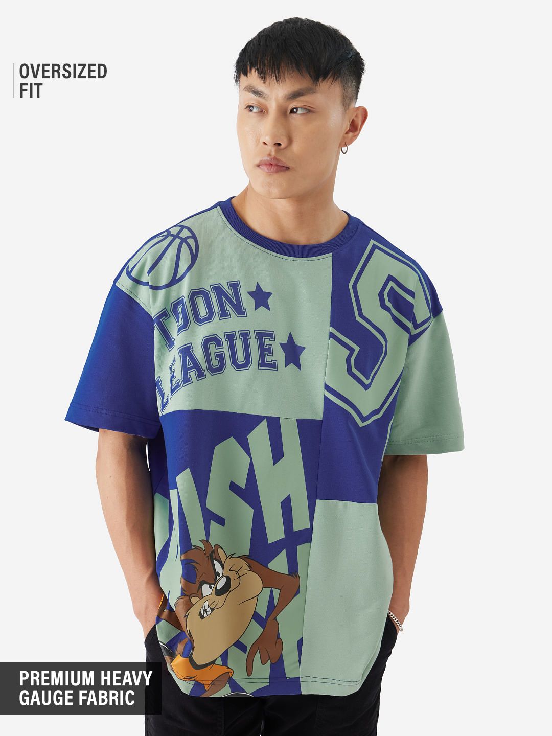 Buy Looney Tunes: Swish Shot Oversized T-Shirts Online