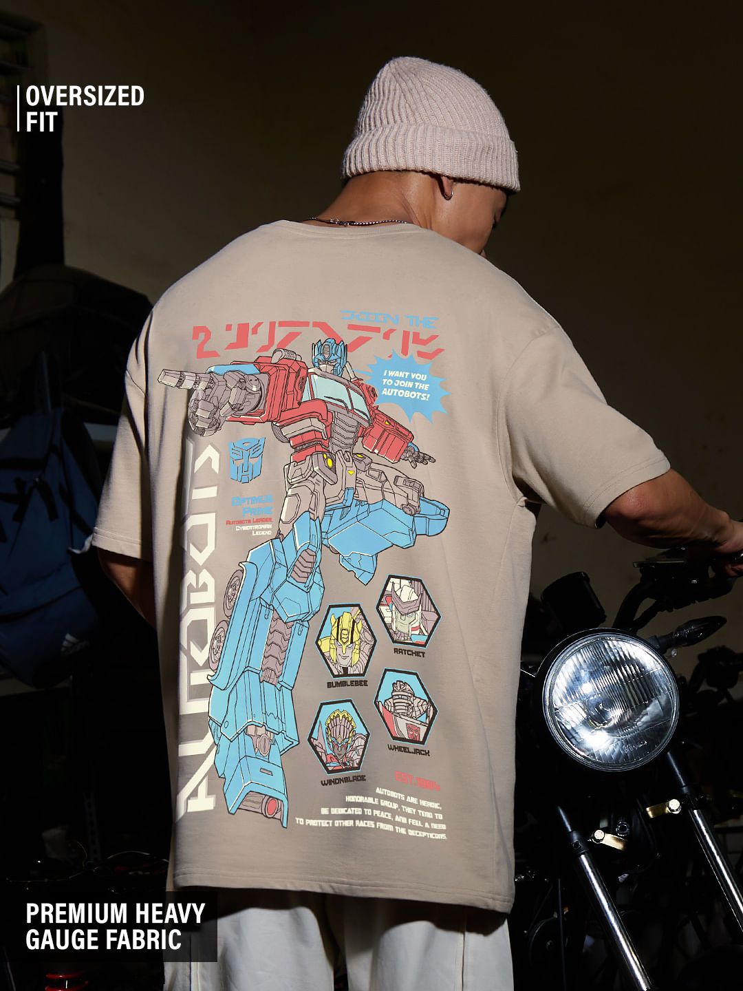 Buy Transformers: Autobots Oversized T-Shirts Online