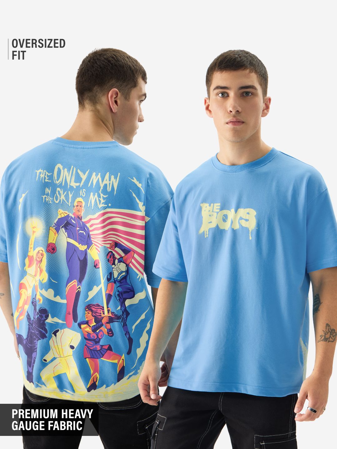 Buy The Boys: Only Man In The Sky Oversized T-Shirts Online