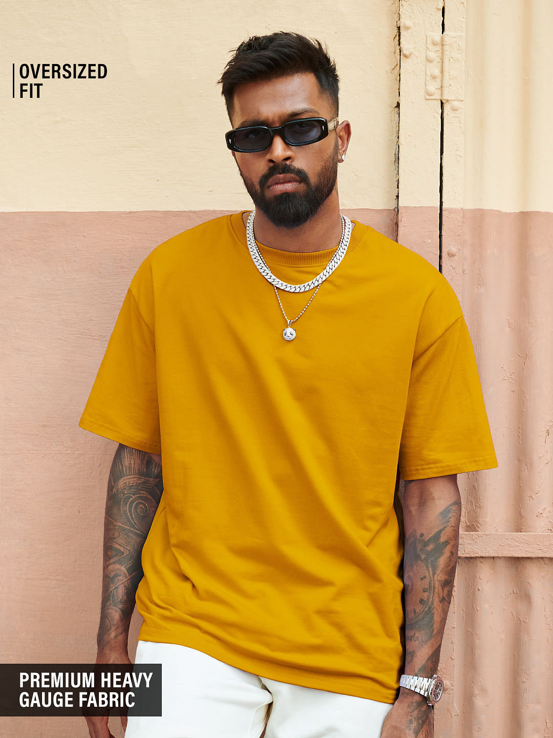 Mustard t shirt store
