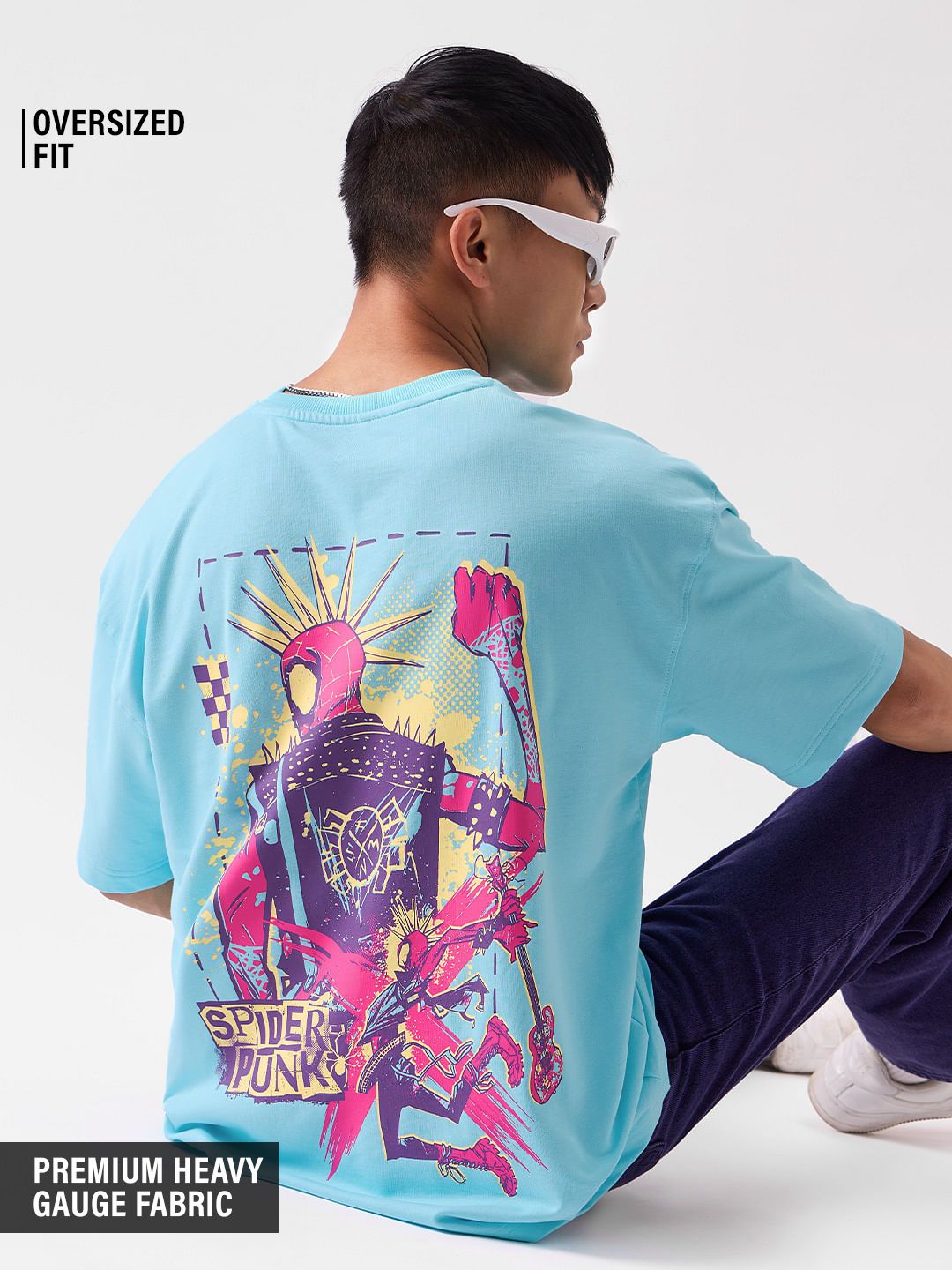 Buy Spider-Man: Punk Oversized T-Shirts Online
