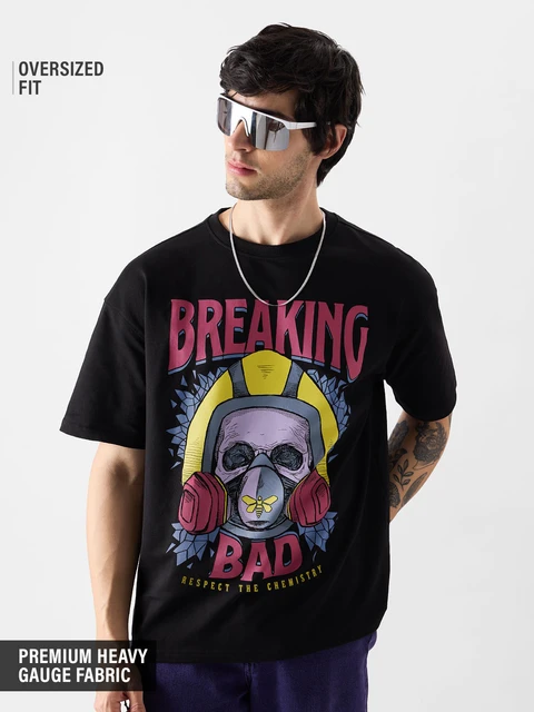 Buy Breaking Bad: Respect The Science Oversized T-Shirts Online