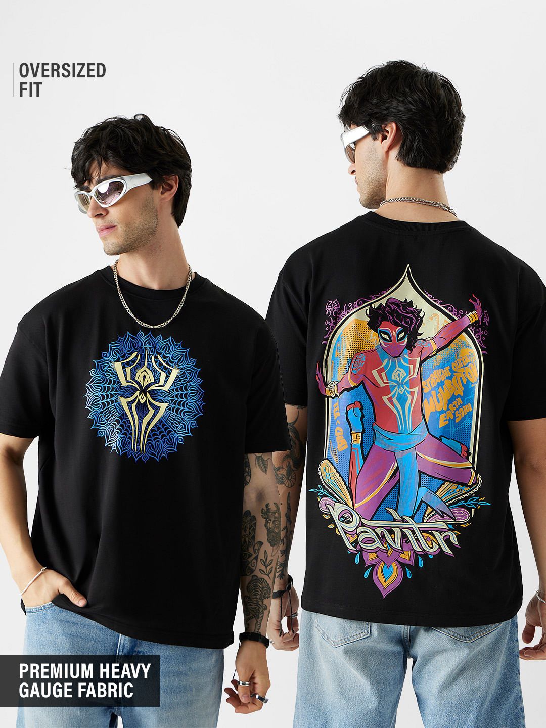 Buy Spider-man: Pavitr Prabhakar Men Oversized Tshirt Online