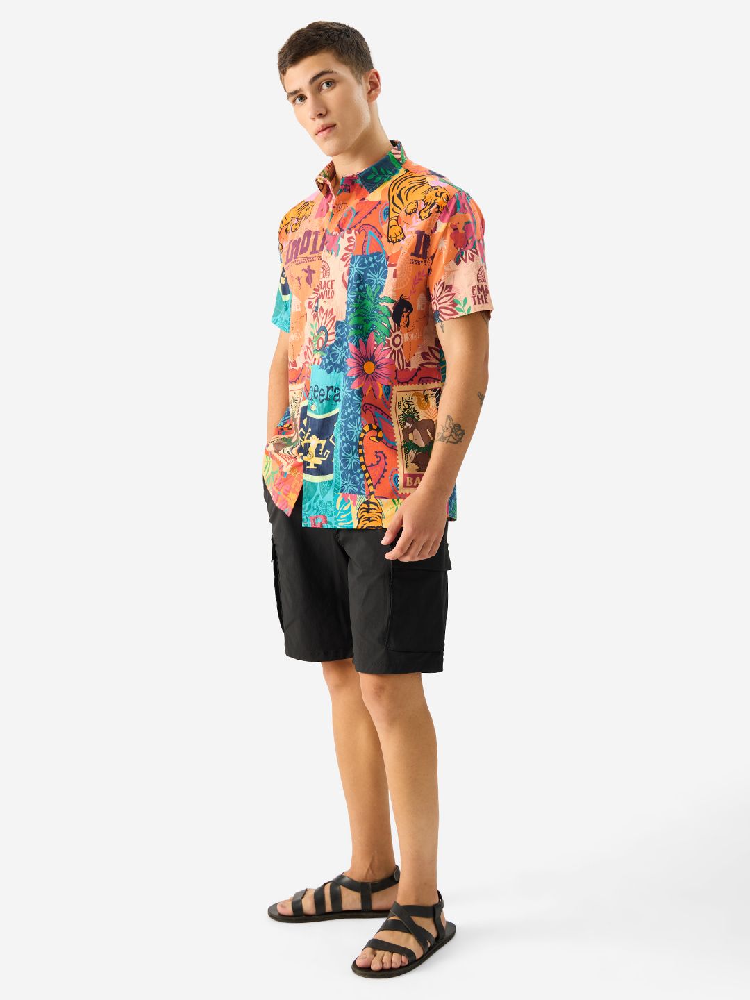 Buy Jungle Book Indie Print Summer Shirts Online at The Souled Store.