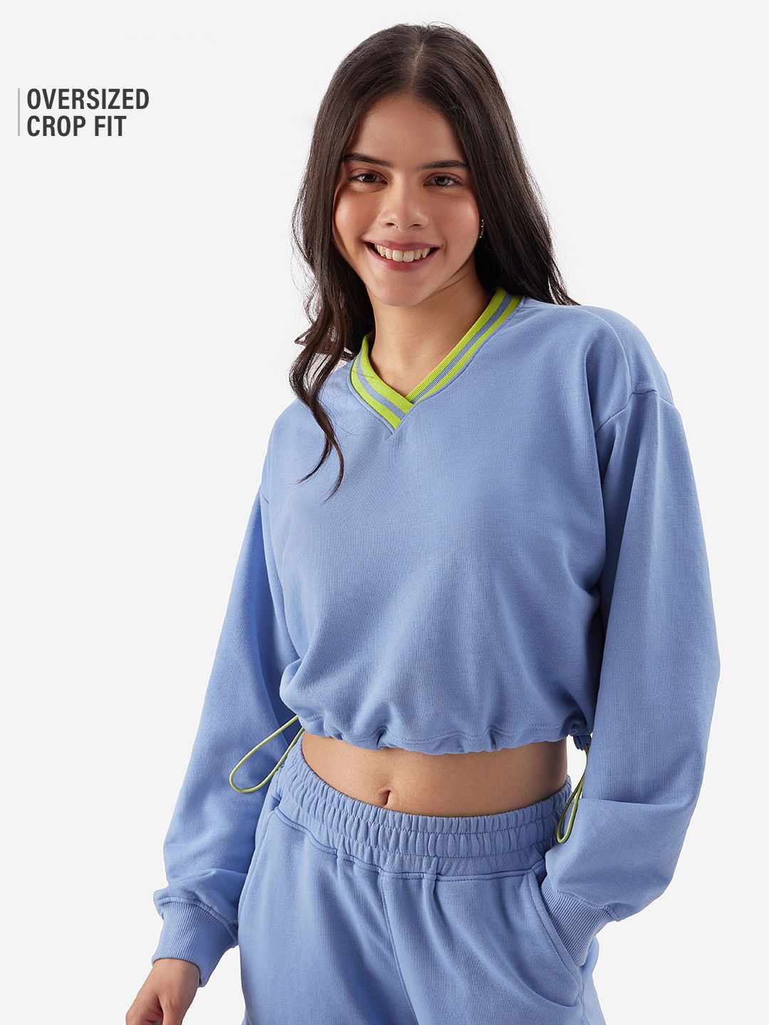 Buy Periwinkle Sweatshirt Women Oversized Sweatshirts online at The ...