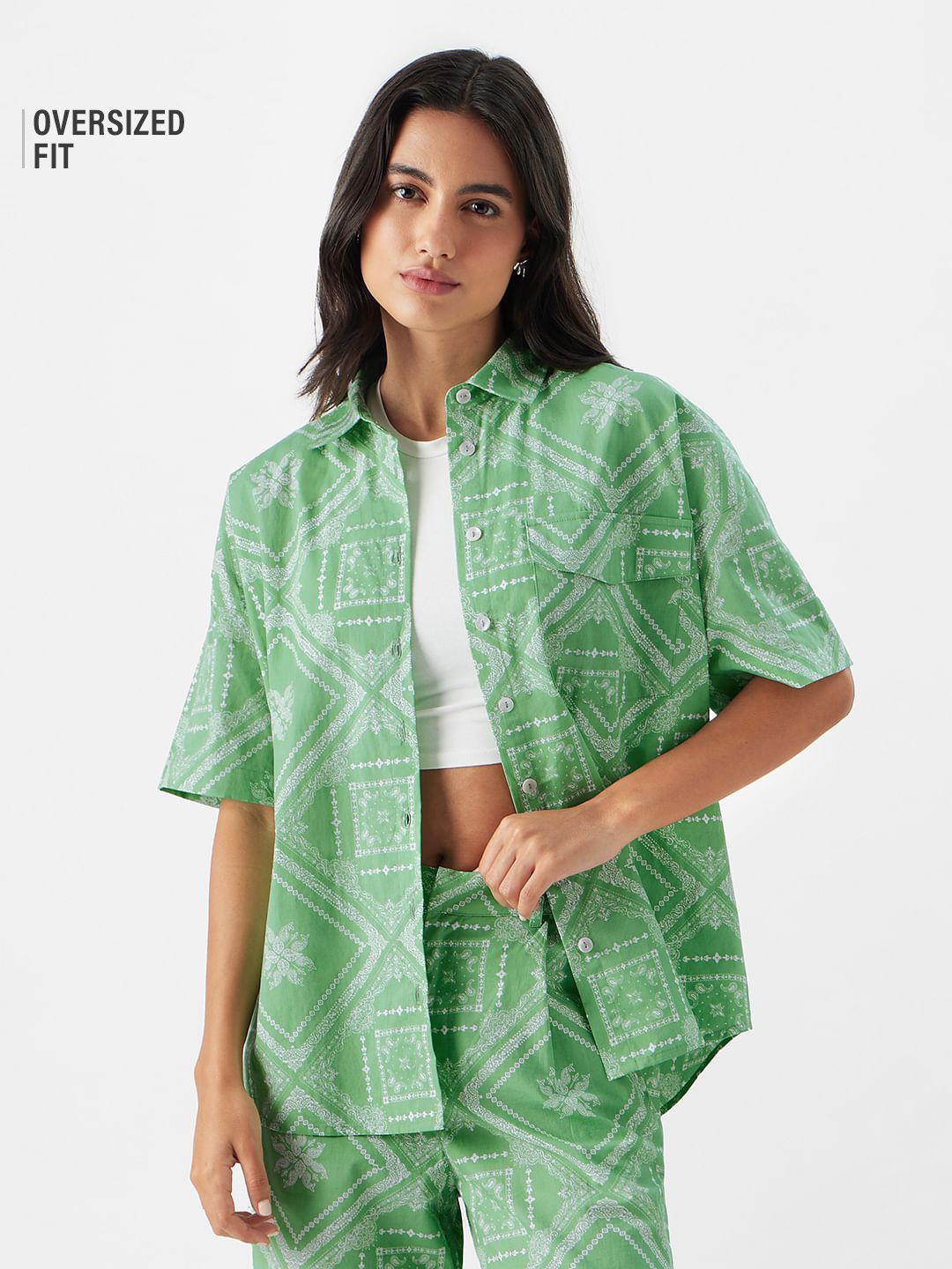 Buy TSS Originals: Calm Meadow Women Boyfriend Shirts online at The ...
