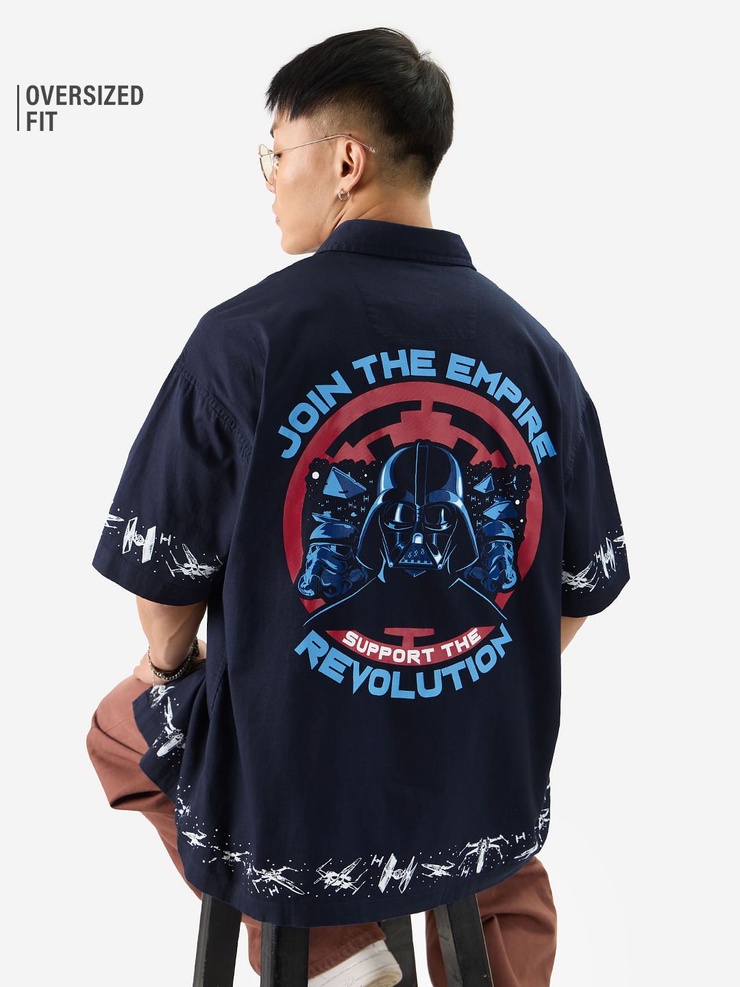 Buy Star Wars: Join The Empire Men Oversized Shirt Online