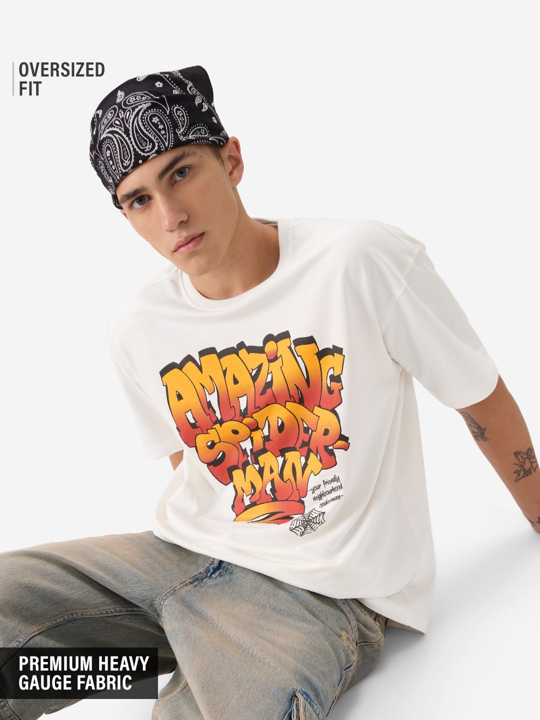 Buy Spiderman: Amazing Spiderman Oversized T-Shirts Online