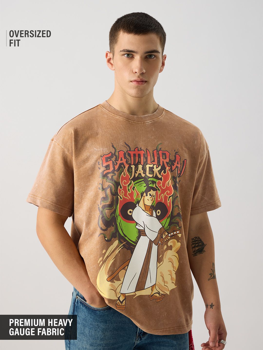 Buy TSS Originals: Samurai Jack Oversized T-Shirt Online