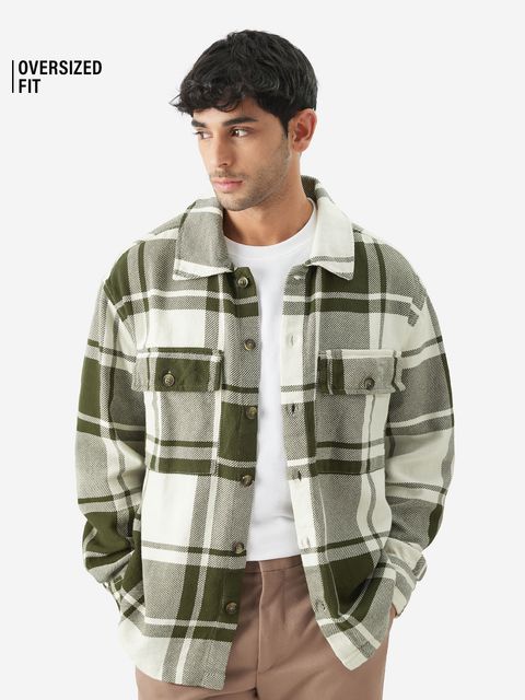 Buy Plaids: Enony Men Shackets Online