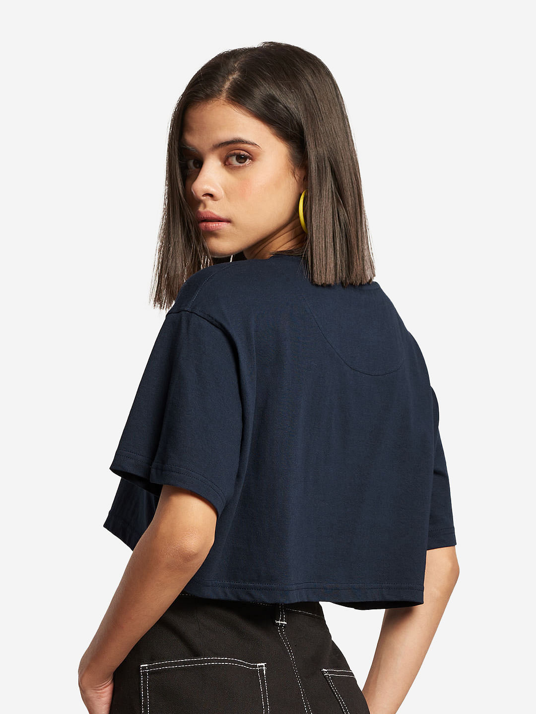 Buy Tweety Cute Af Women Oversized Cropped T Shirts Online At The
