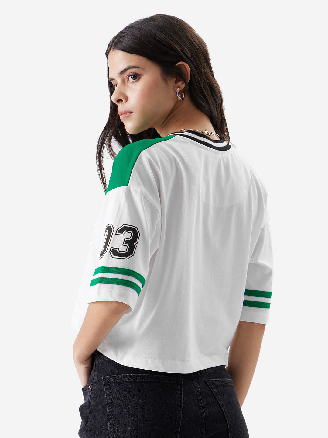 Buy Powerpuff Girls Tough To Beat Women Oversized Cropped T Shirts
