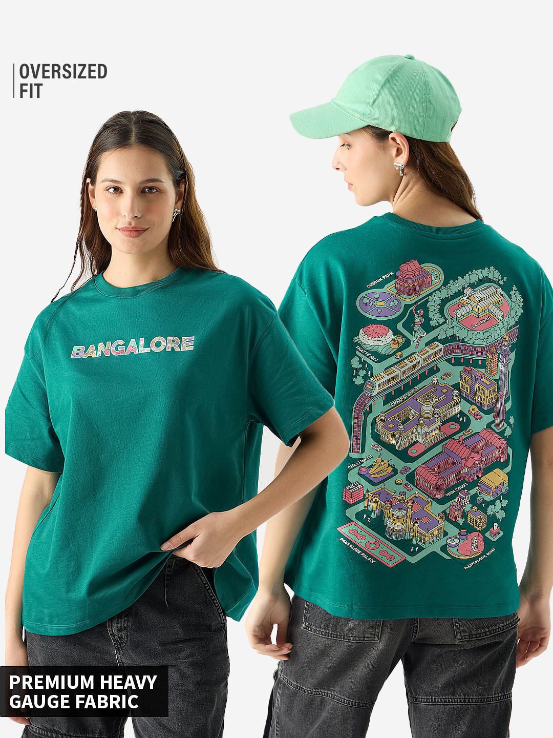 Buy TSS Originals: Bangalore Women Oversized T-Shirts online at The ...