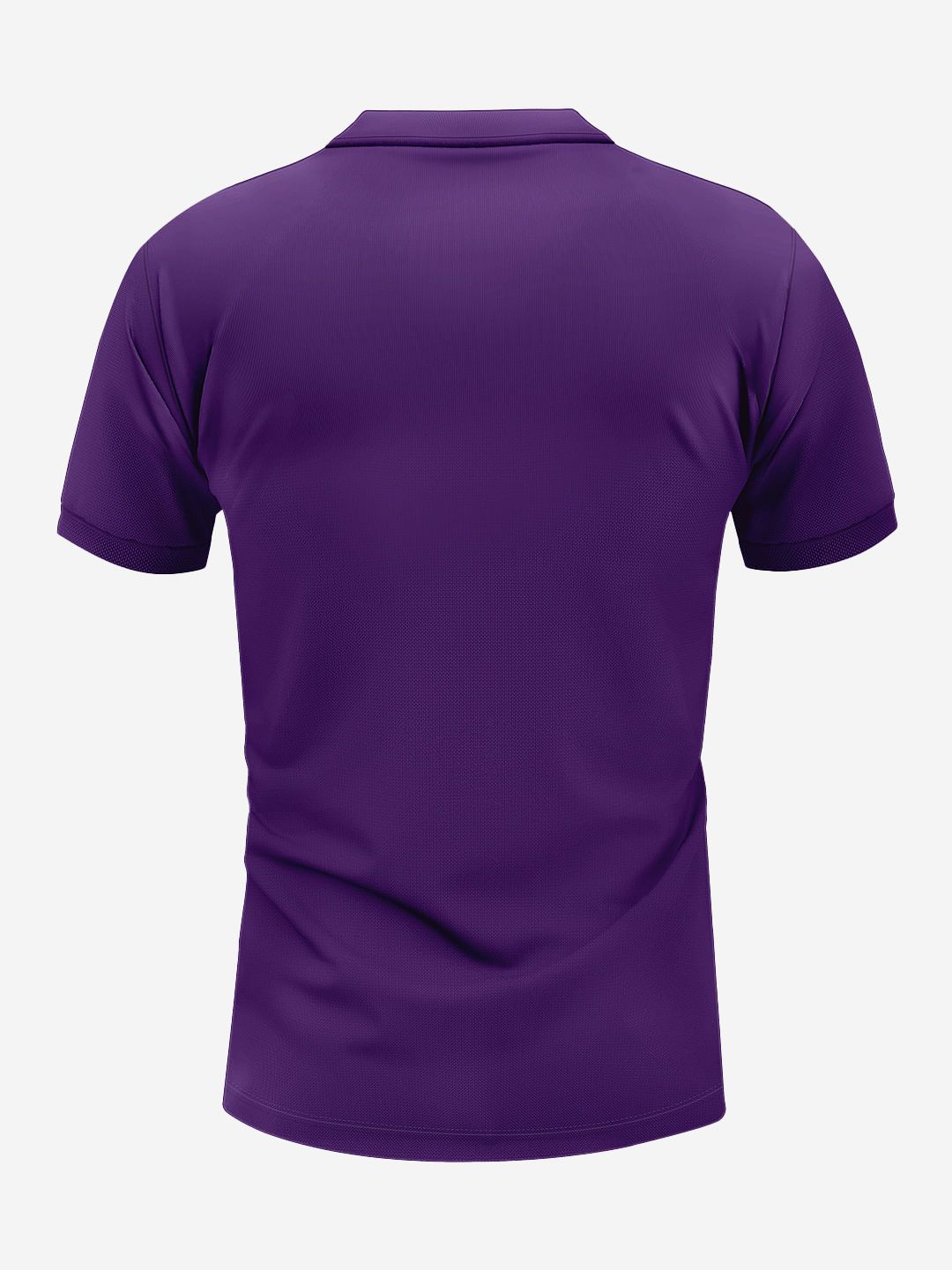Buy Solids: Dark Purple Mandarin Polos T-Shirts online at The Souled Store.