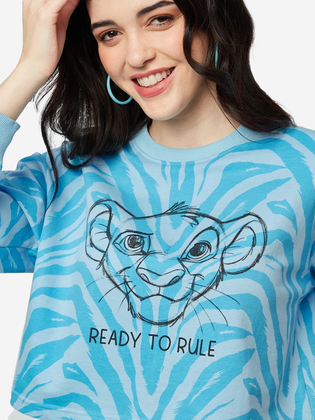 Buy The Lion King: Ready To Rule Women Sweatshirts online at The Souled Store.