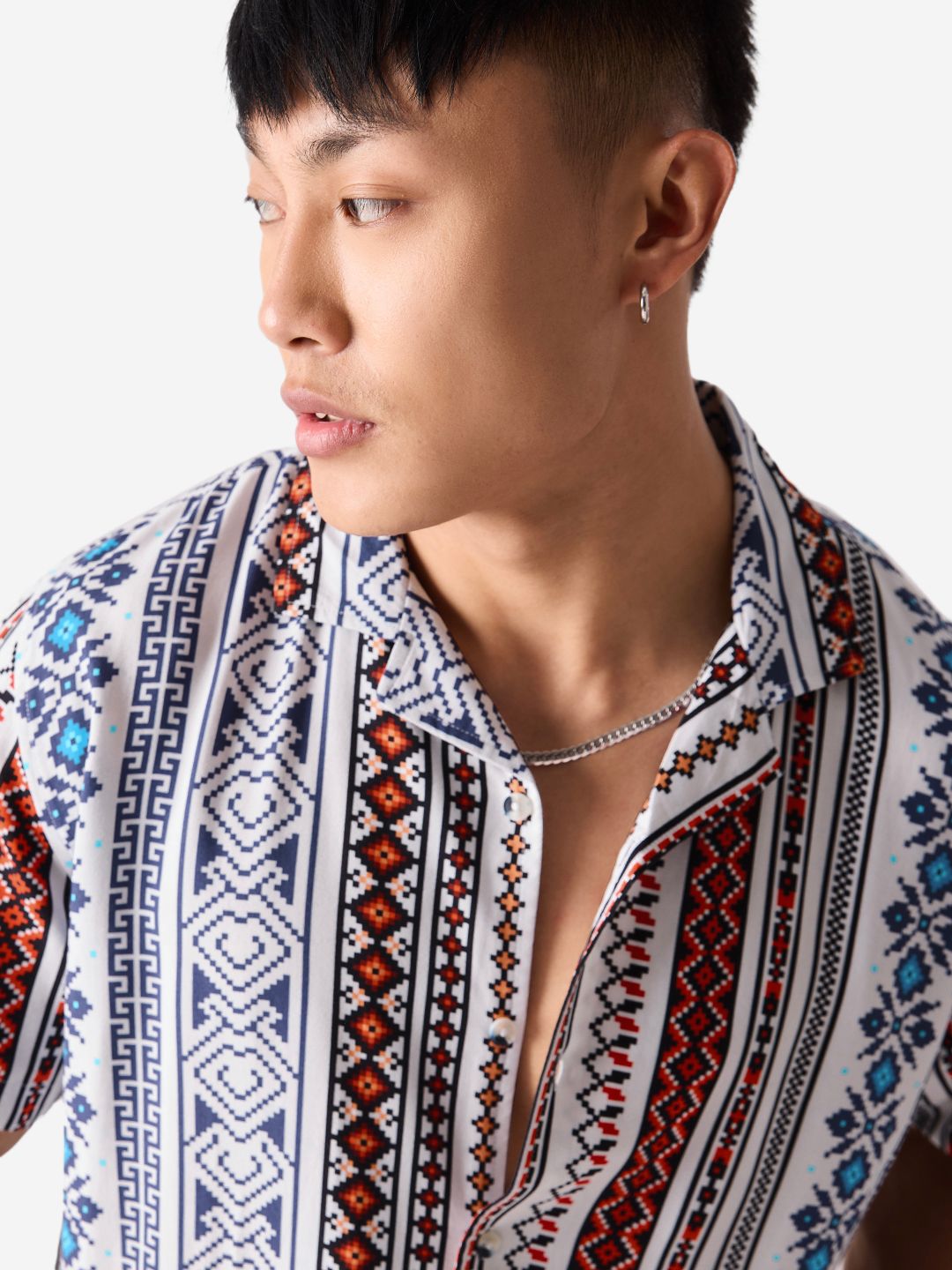 Buy TSS Originals: Indie Tribe Men Oversized Shirt Online