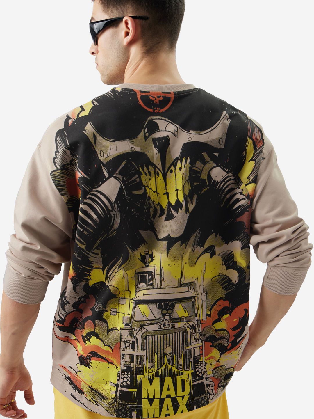 Buy WB: Mad Max Oversized Full Sleeve T-Shirt Online