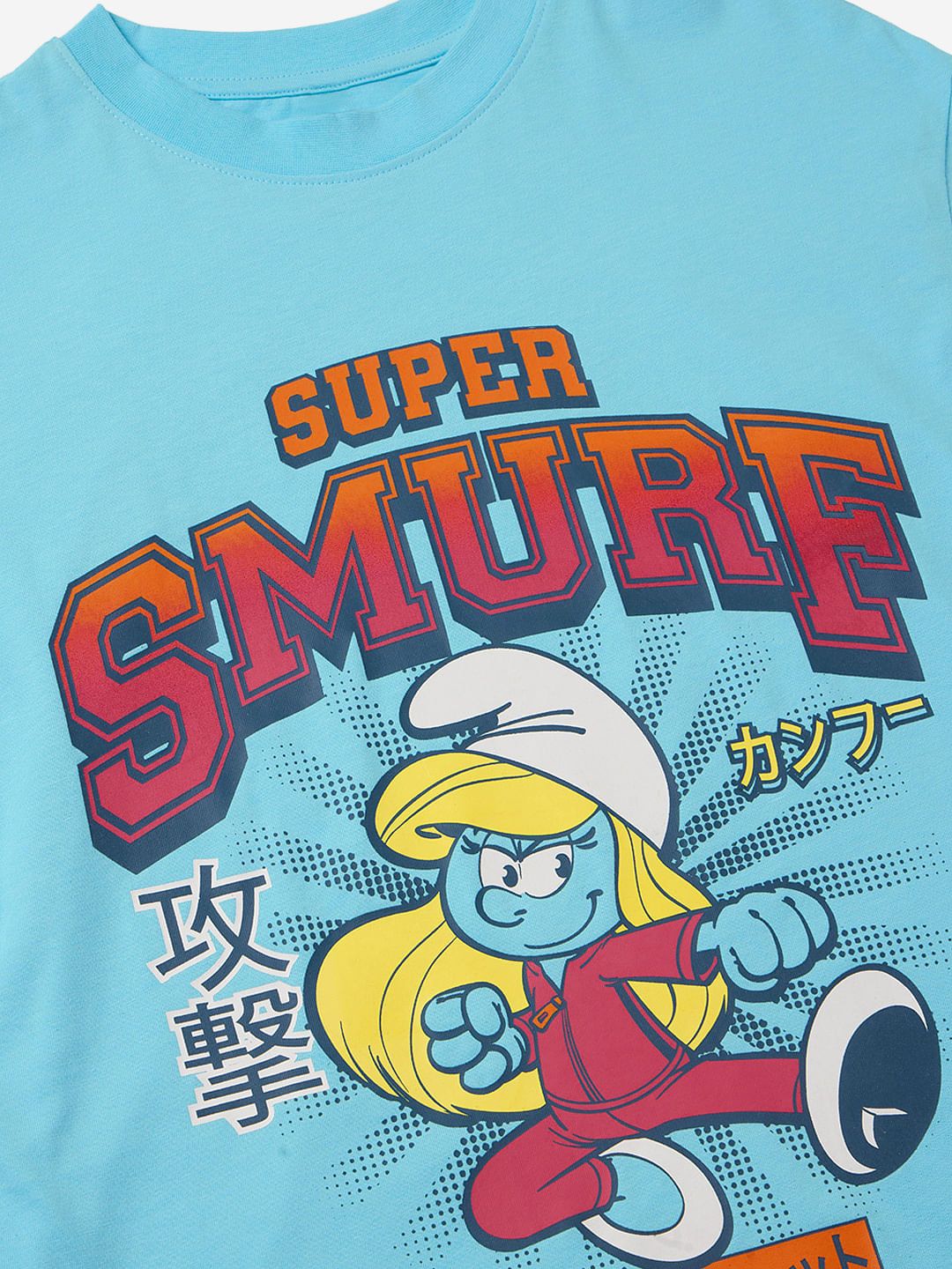 Buy The Smurfs: Super Smurf Women Oversized T-Shirts online at The ...