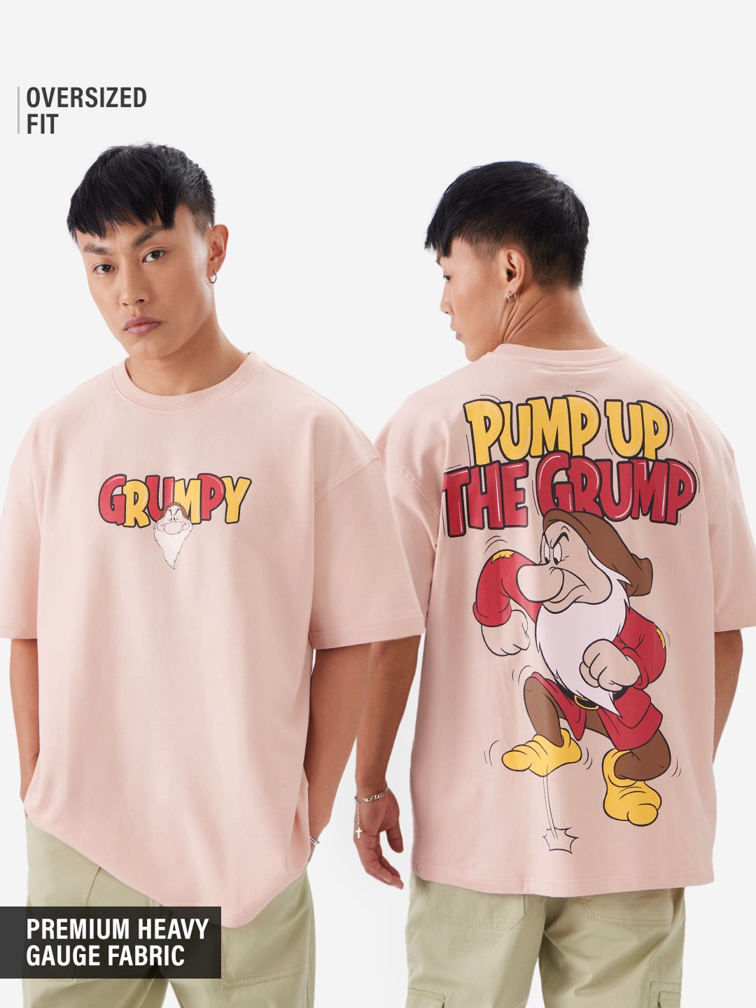 Buy Disney: Grumpy Oversized T-Shirts Online