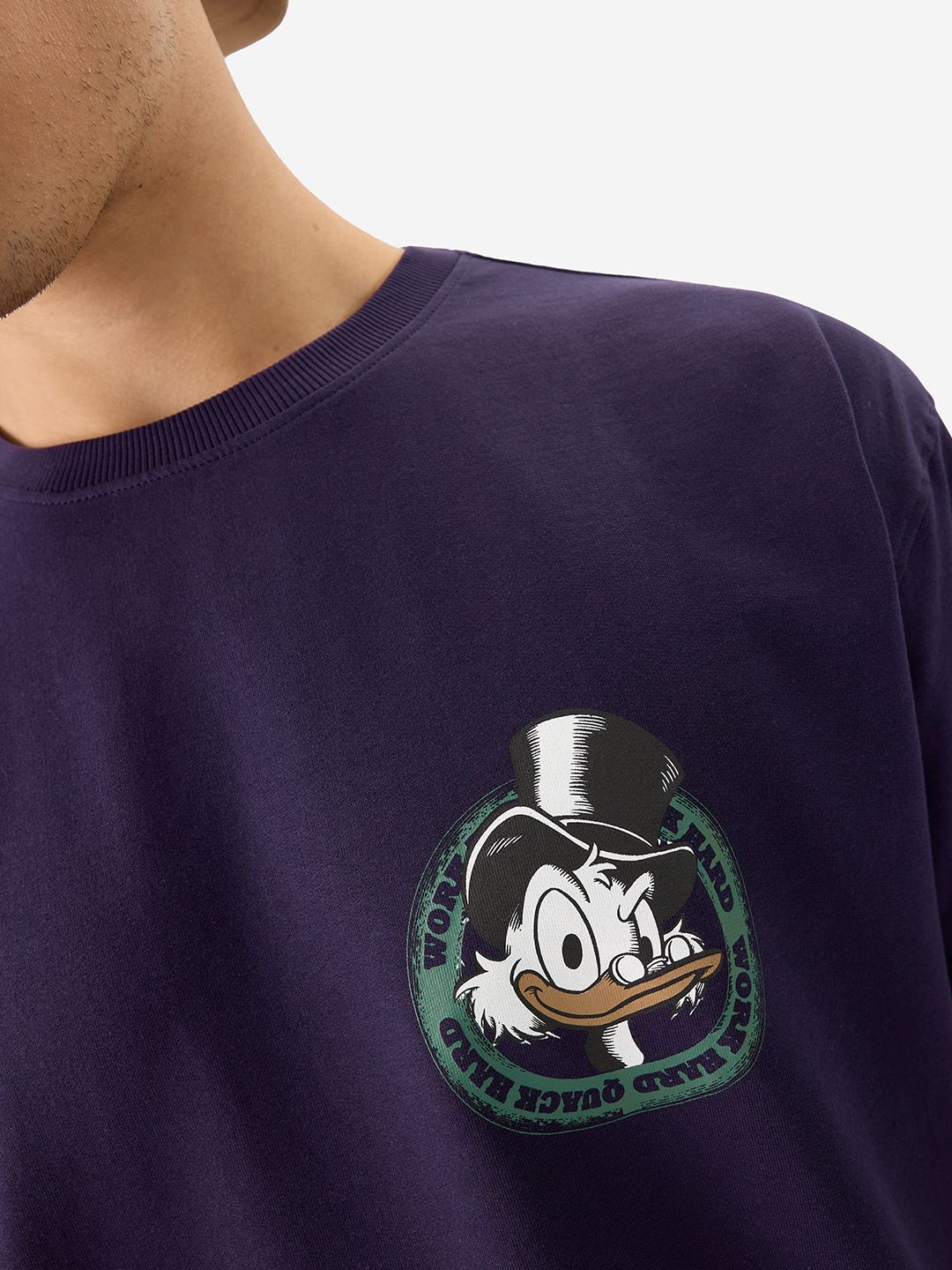 Buy Disney: Quack Hard Oversized T-Shirts Online