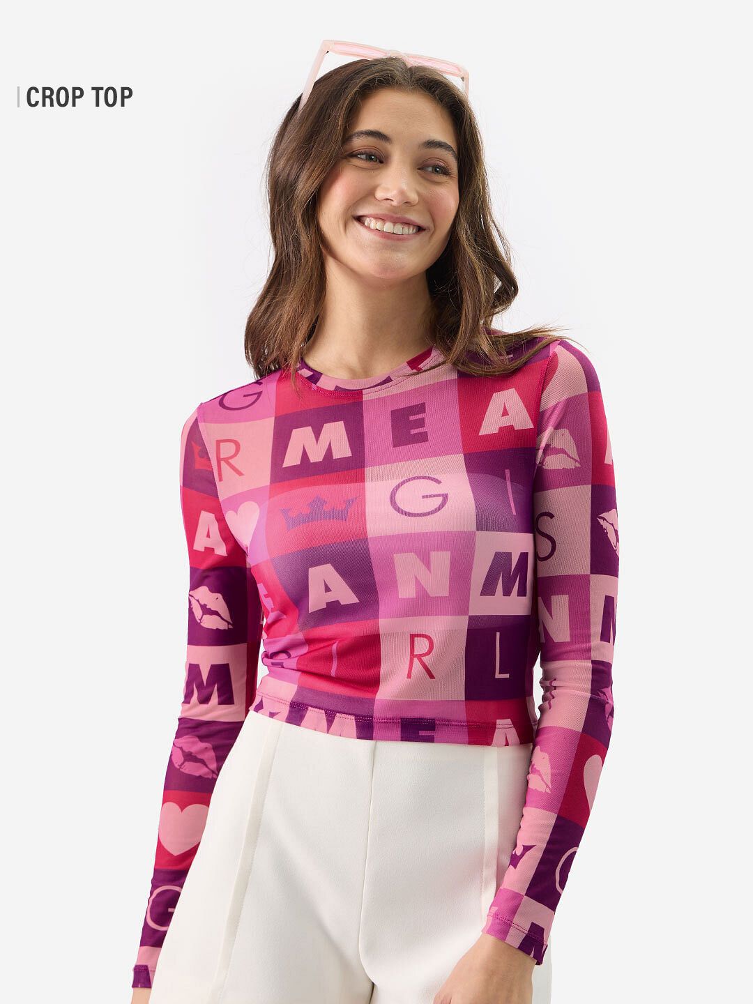 Buy Mesh Top: Mean Girls Women Cropped Tops online at The Souled Store.