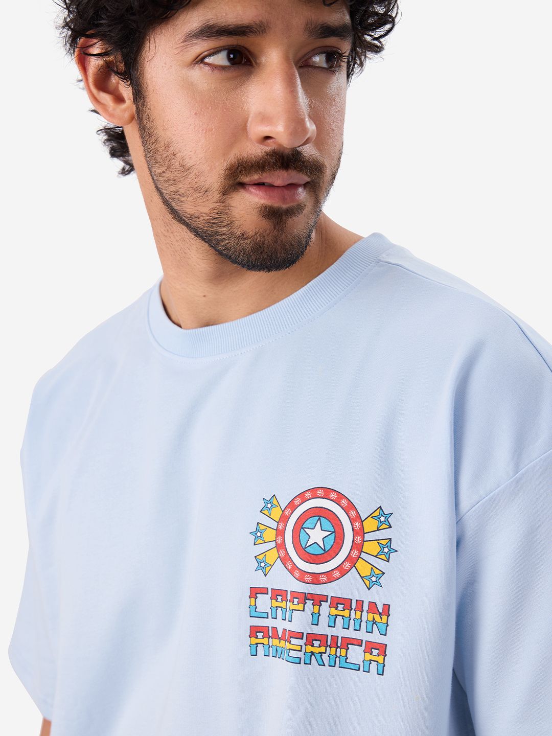 Buy Captain America: The First Avenger Oversized T-Shirts Online
