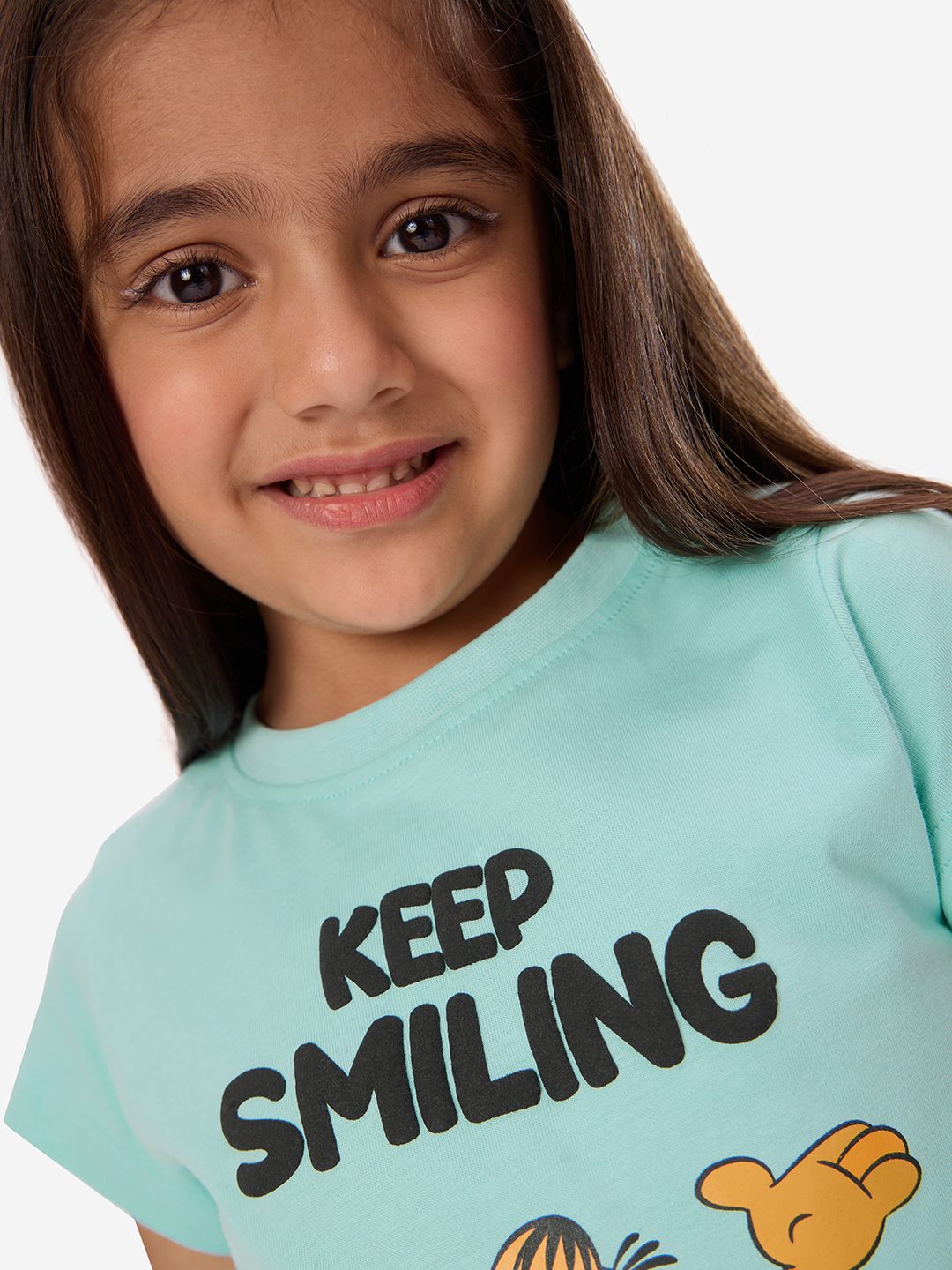 Buy Garfield: Keep Smiling Girls Cotton T-Shirts online at The Souled ...