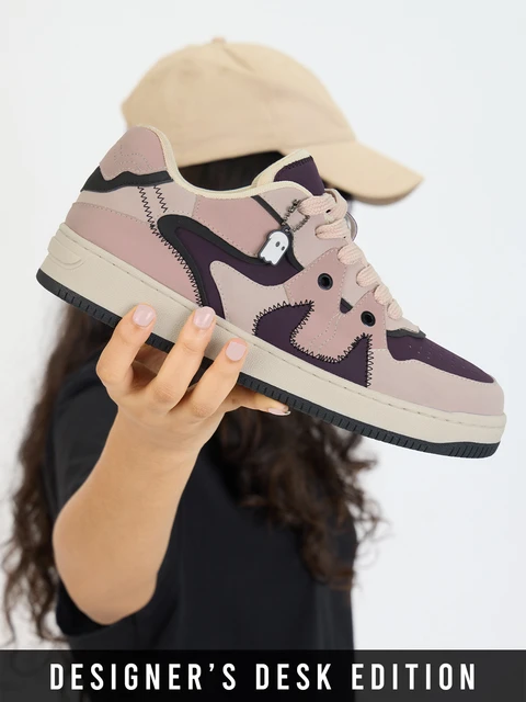 Buy Urban Blaze: Sangria Women Low Top Sneakers online at The Souled Store.