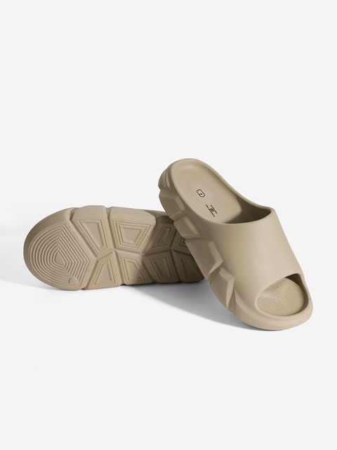 Buy Sliders: Creamy Beige Men Online