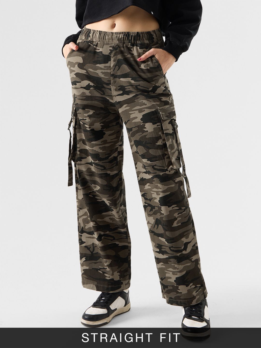 Buy TSS Originals: Wild Soul Women Cargo Joggers online at The Souled ...